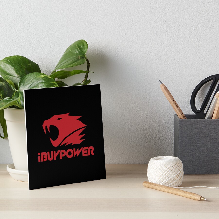 "iBuyPower Logo Vector" Art Board Print for Sale by Nvaa | Redbubble