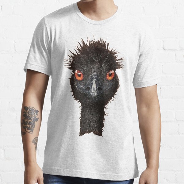 "Funny Emu Bird - Cool Emu Illustration" T-shirt for Sale by ...