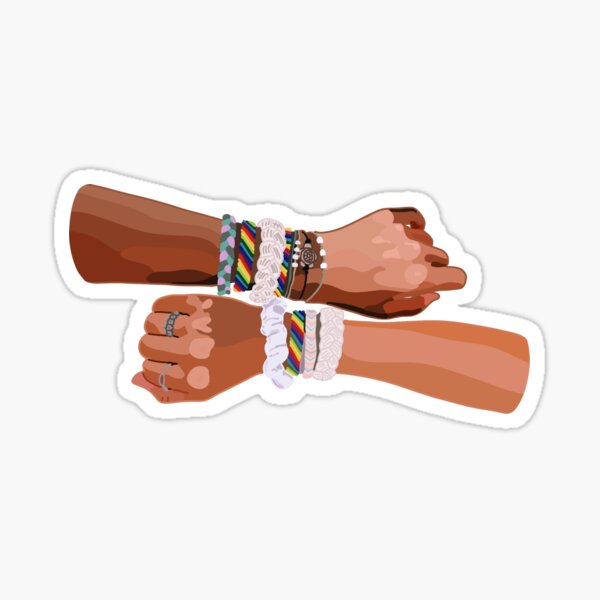 "Friendship bracelets" Sticker by maya-sw1m | Redbubble