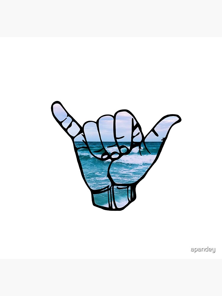 Póster « ¡Blue Ocean Shaka que está disponible en múltiples productos ...