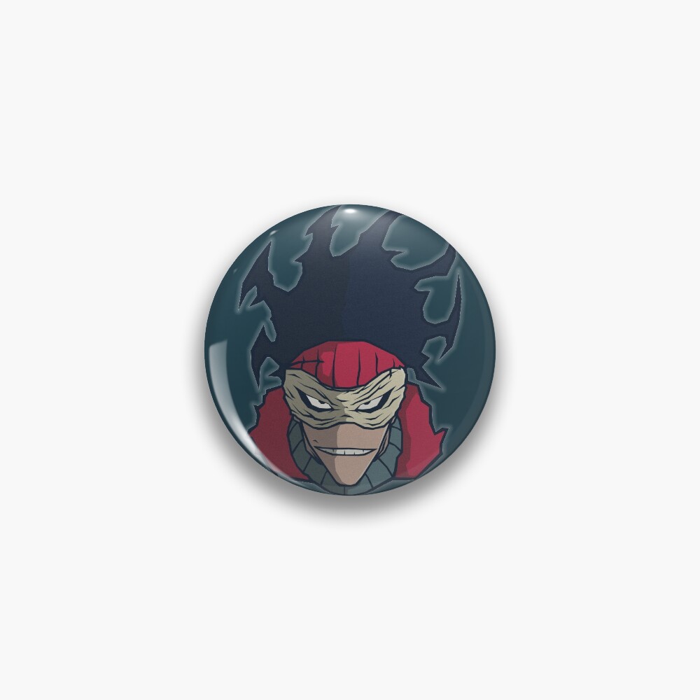 "Hero Killer Stain Face MHA" Pin for Sale by Duyudon | Redbubble