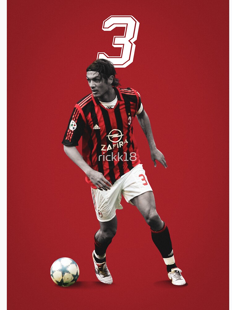 "PAOLO MALDINI LEGEND" T-shirt for Sale by rickk18 | Redbubble ...