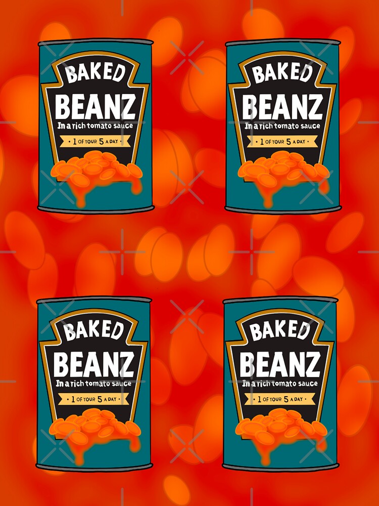 "Baked beans pop art sticker" Sticker by samhn19 | Redbubble