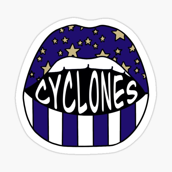 "Cyclones" Sticker for Sale by arokcm00 | Redbubble