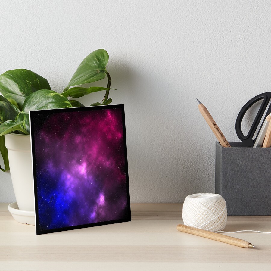 "Bisexual Pride Galaxy" Art Board Print for Sale by flowrawr | Redbubble