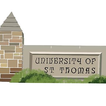 "UST SIGN " Sticker for Sale by marissametzler | Redbubble