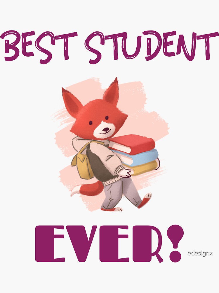 "Best Student Ever - Back to School" Sticker for Sale by edesignx ...