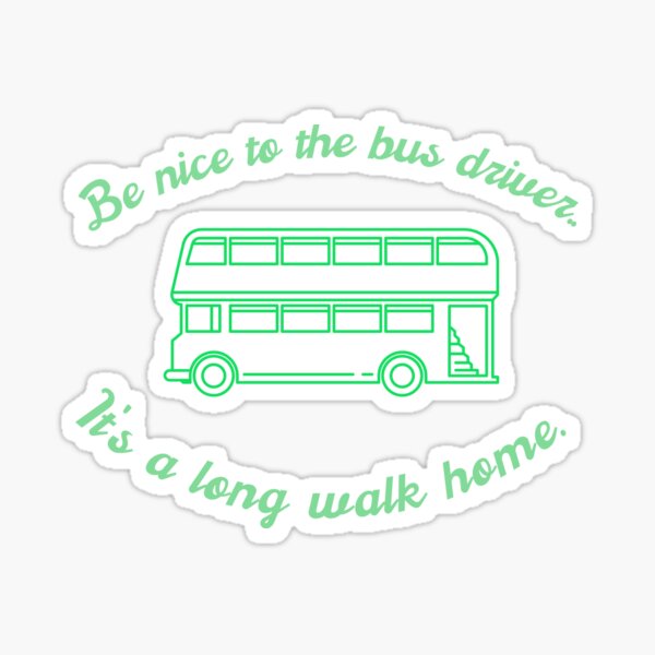 "school bus driver" Sticker by firegalaxy | Redbubble