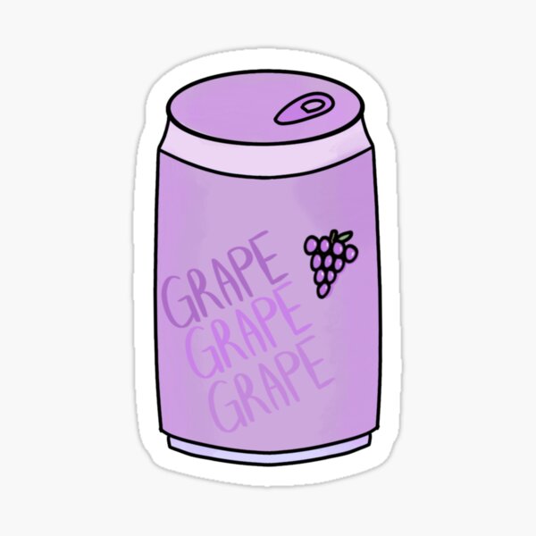 "Grape Soda" Sticker by pinkguava | Redbubble