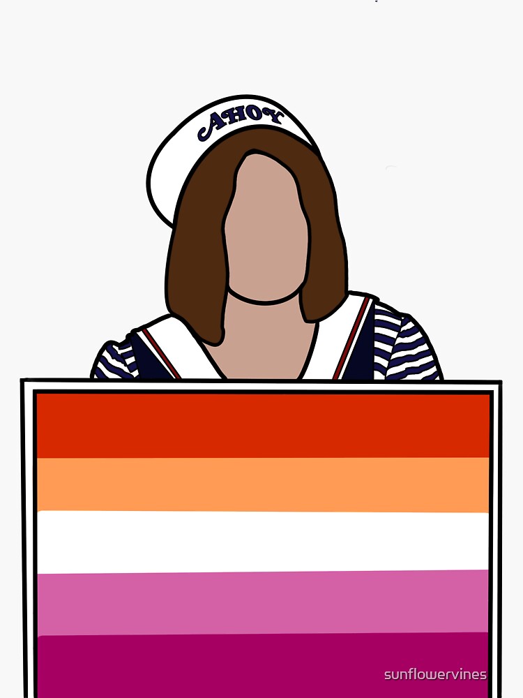 "robin stranger things" Sticker for Sale by sunflowervines | Redbubble