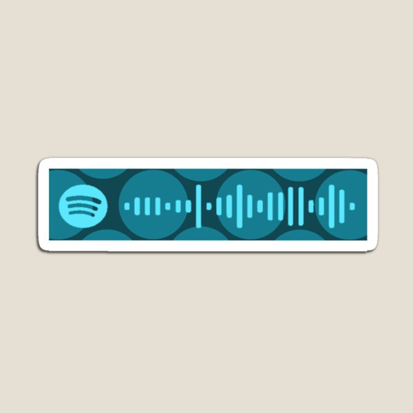 Shawtys Like A Melody Spotify Code Magnets | Redbubble