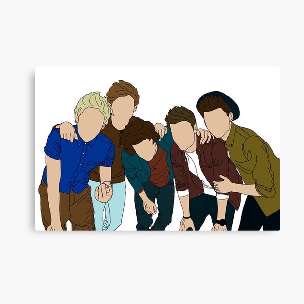"One Direction" Canvas Print for Sale by nora6143 | Redbubble
