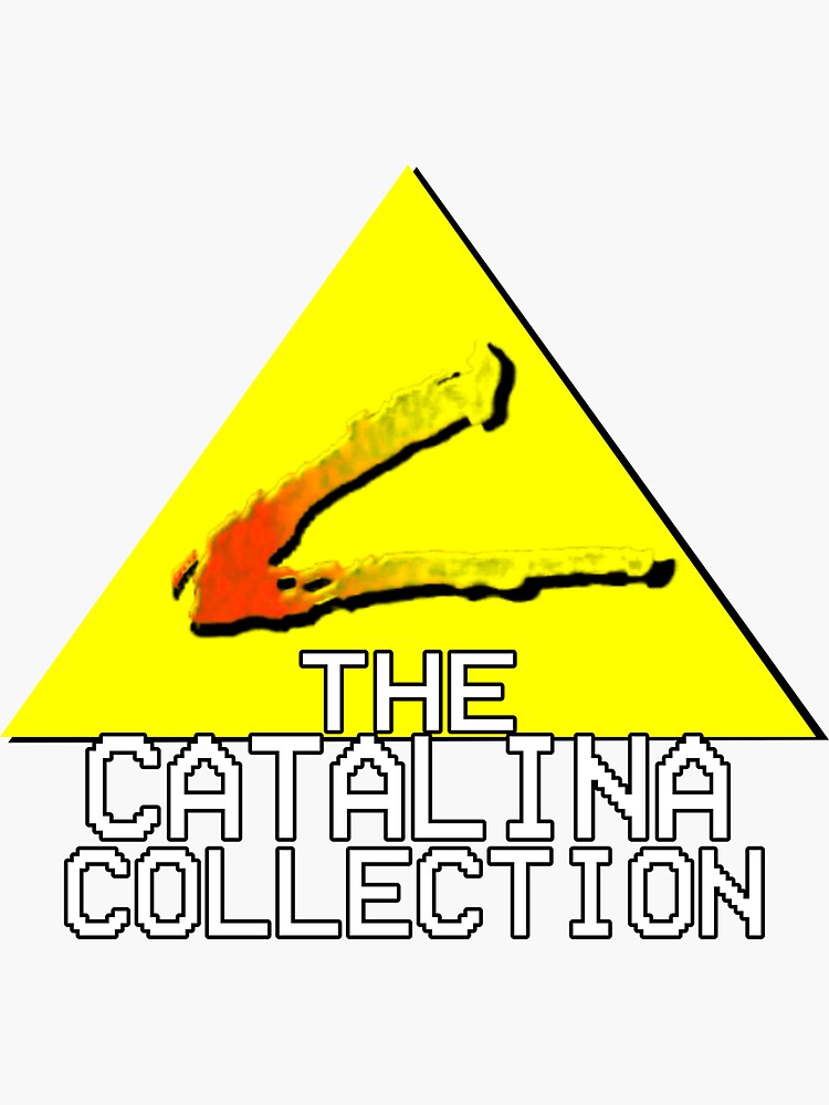 "Catalina Collection Logo" Sticker for Sale by TheCatalinaShop | Redbubble