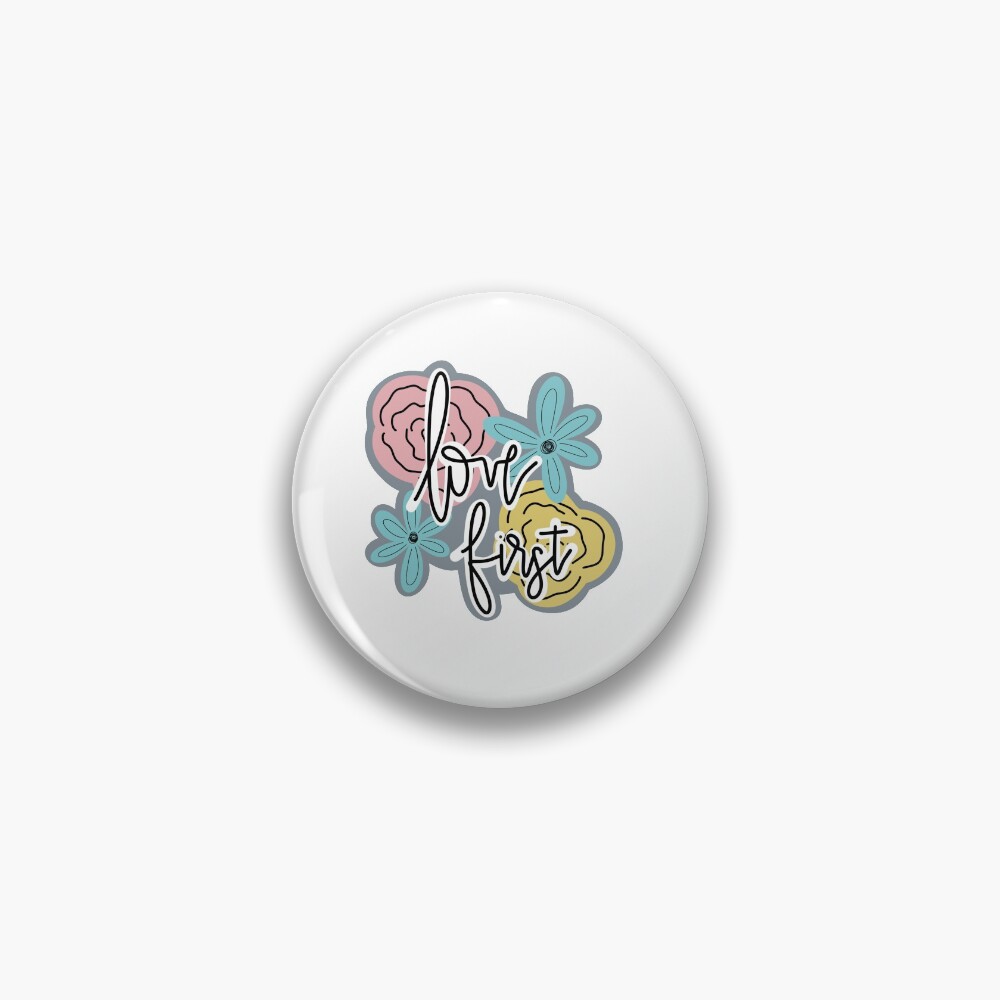 "Love First" Sticker for Sale by abcreatess | Redbubble
