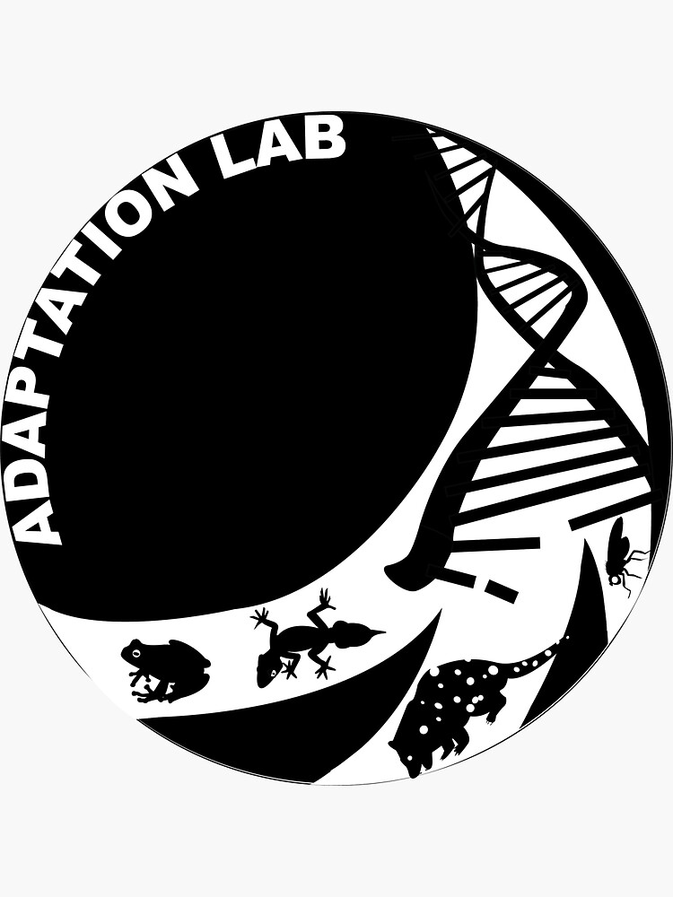 "Adaptation Lab Logo v2" Sticker by LorenzoBertola | Redbubble