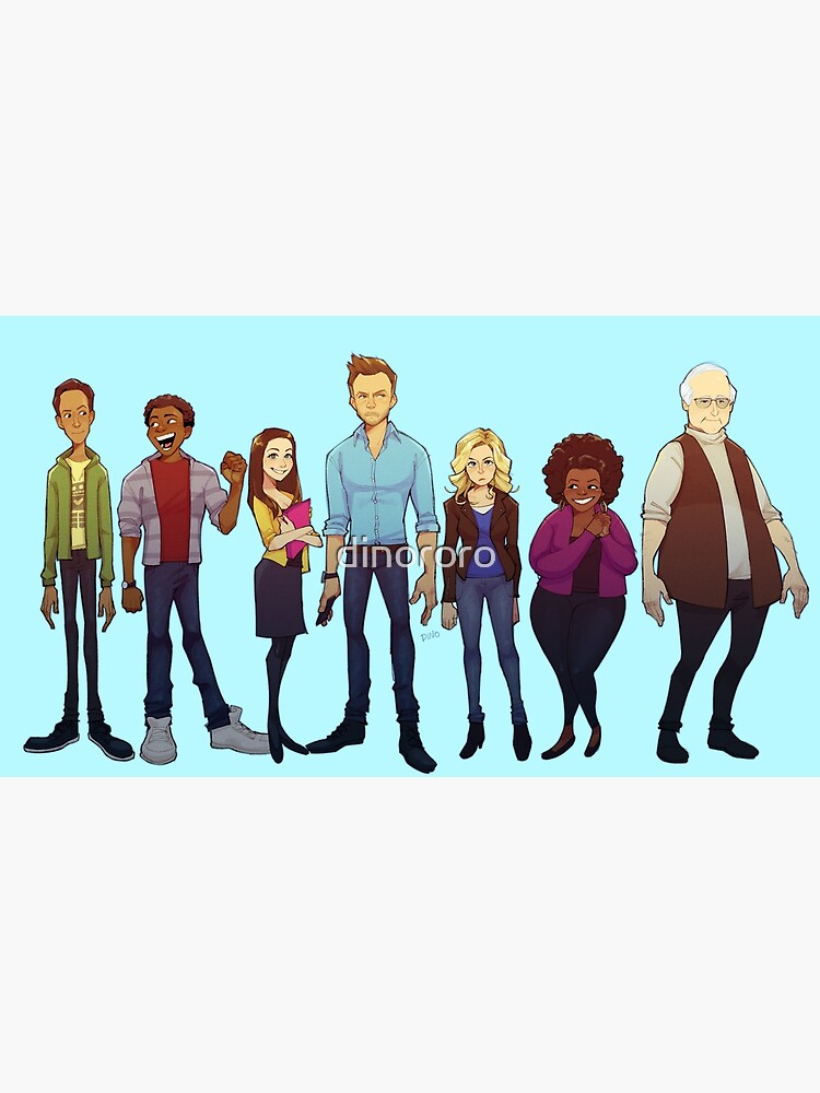 "Die Greendale Seven" Poster von dinororo | Redbubble