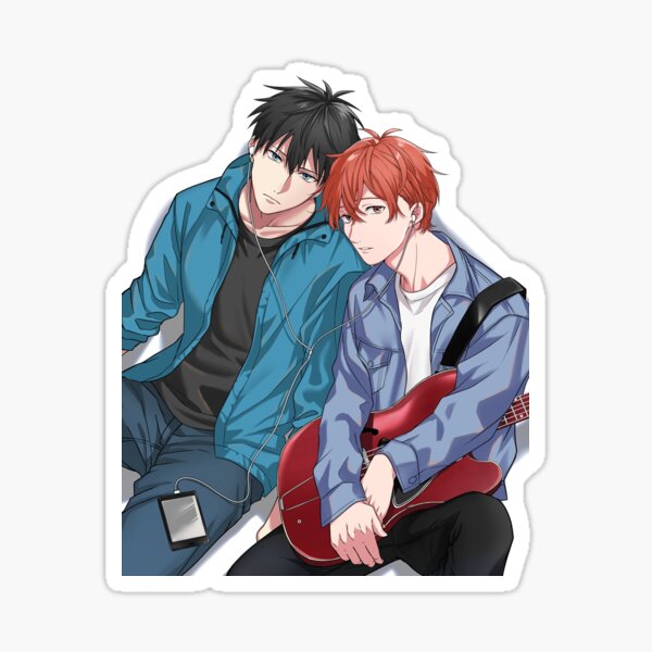 "given anime manga" Sticker for Sale by violetbubbles | Redbubble
