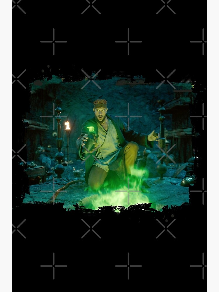 "Merlin Cursed Netflix Gustaf Skarsgård" Photographic Print by ...