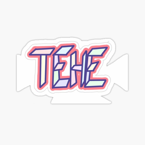 "Tehe sticker" Sticker by estrellapaiz | Redbubble