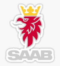 Saab Stickers | Redbubble