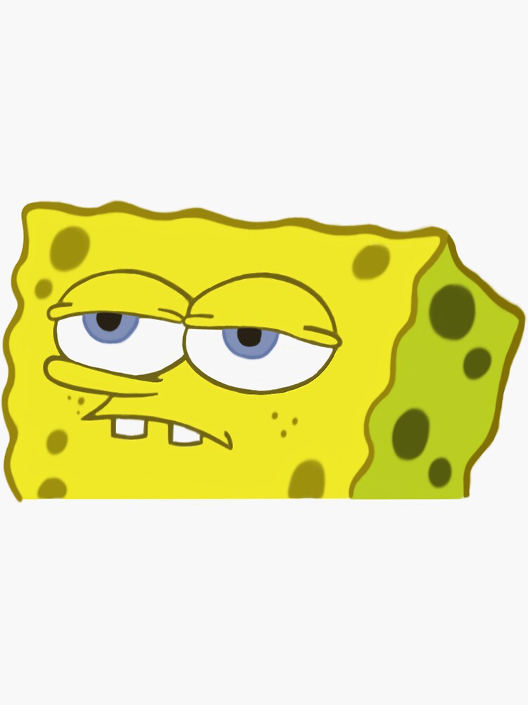 "Spongebob Done" Sticker for Sale by UnknownR | Redbubble