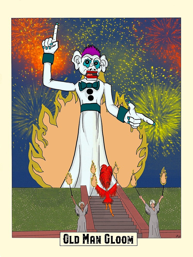 "Zozobra " Art Print for Sale by KaceBee | Redbubble