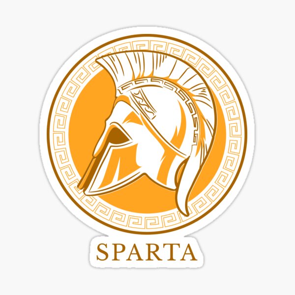 "Spartan Sparta Helmet" Sticker for Sale by Aethel84 | Redbubble