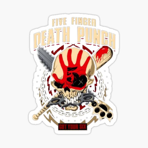 Five Finger Death Punch Stickers | Redbubble