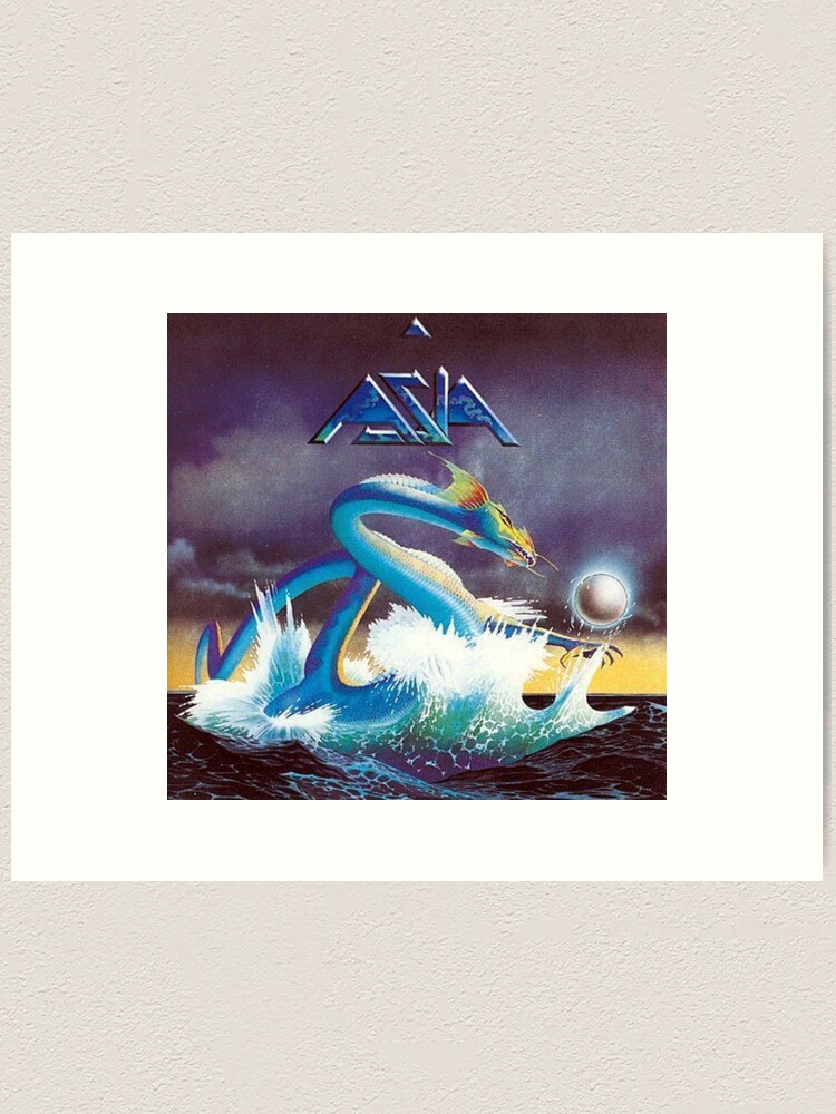 Asia Album Cover Art Print For Sale By Sleekmode Redbubble