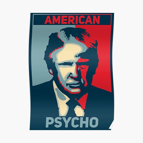 "American Psycho" Poster for Sale by DarkVeilAS | Redbubble