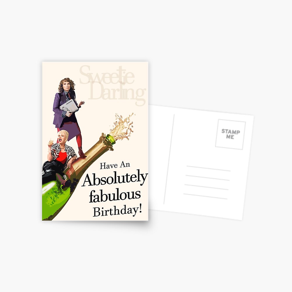"Have an Absolutely Fabulous birthday!" Greeting Card for Sale by ...