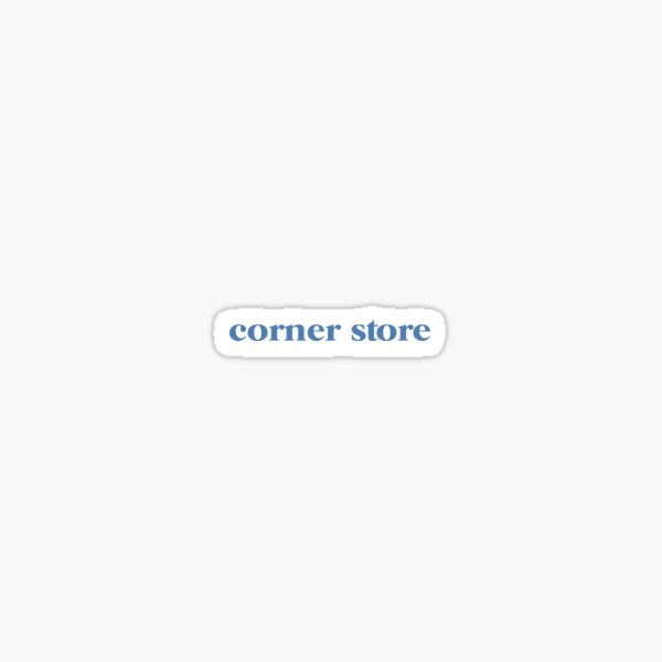 "corner store" Sticker for Sale by VersaceTears | Redbubble