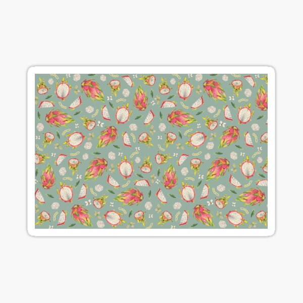 "Dragon Fruity - GBG" Sticker for Sale by janeferwong | Redbubble