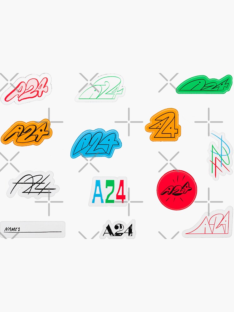 "A24 Logos" Sticker for Sale by Mattstyle | Redbubble
