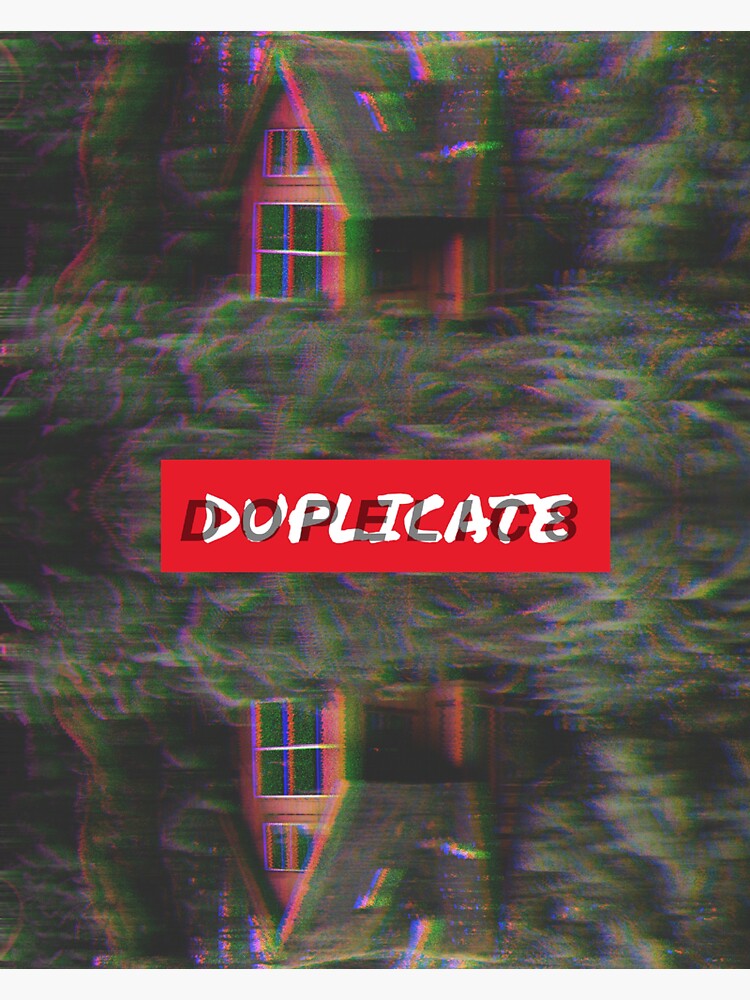 "Duplicate" Sticker for Sale by Clothium | Redbubble