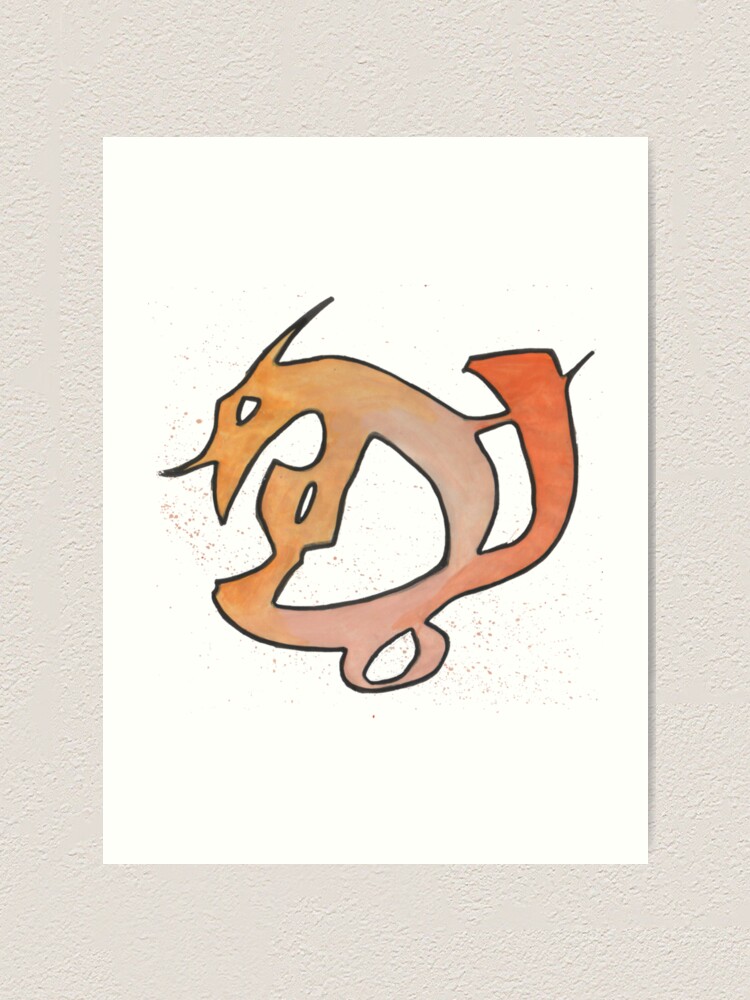 "courage in combat. #clary's runes" Art Print by J-something | Redbubble