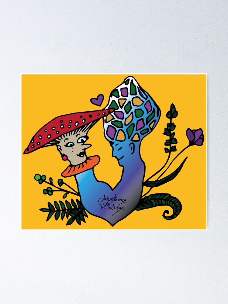 " that a toadstool woman and a morel man do not go together ... but ...