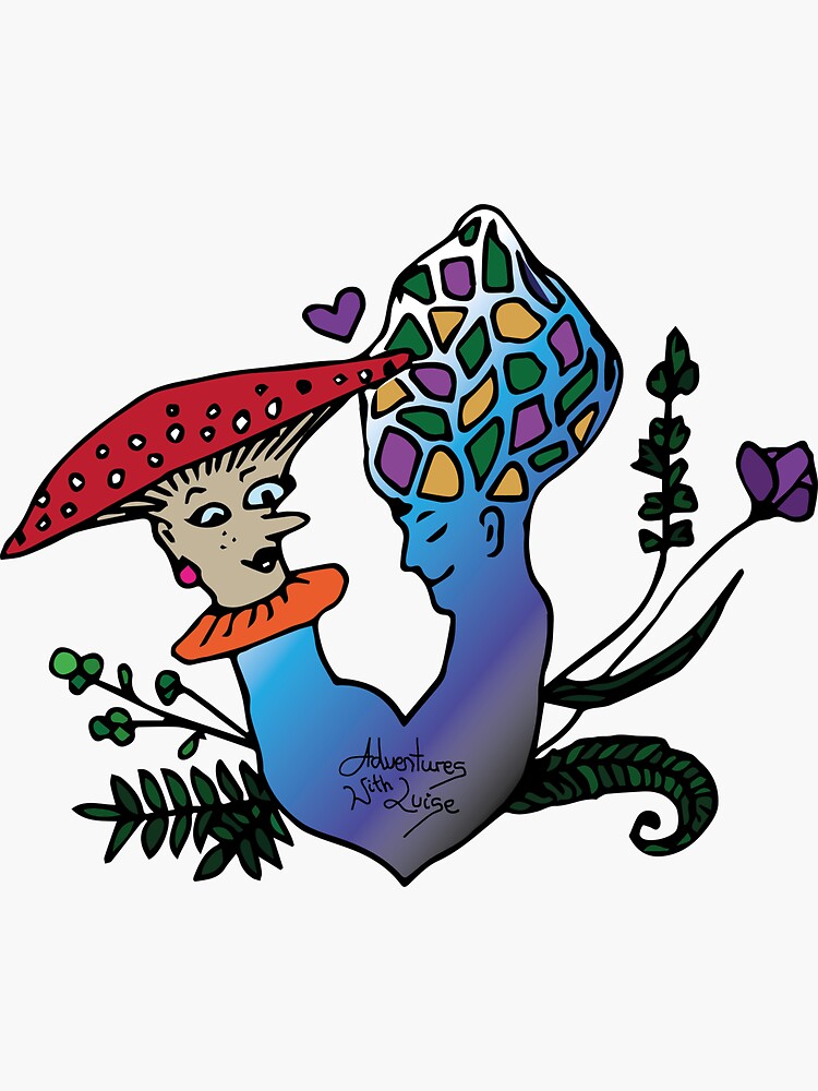 " that a toadstool woman and a morel man do not go together ... but ...