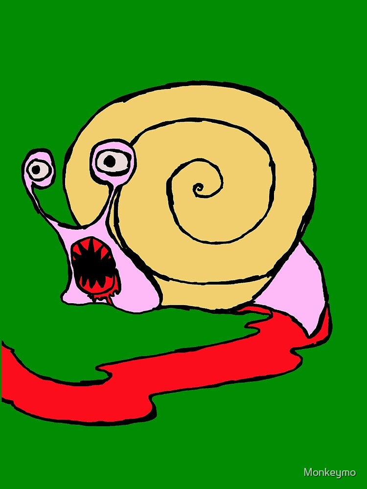 "Snail rage" Art Print for Sale by Monkeymo | Redbubble