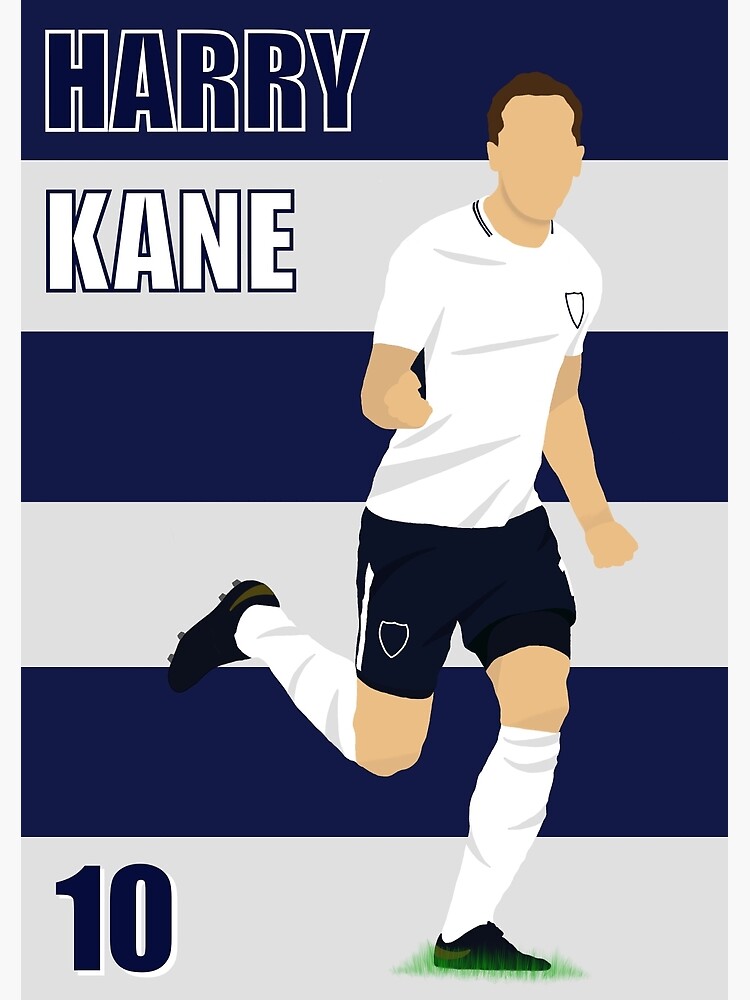 "Harry Kane Digital Drawing Design" Poster by SophieThfc10 | Redbubble