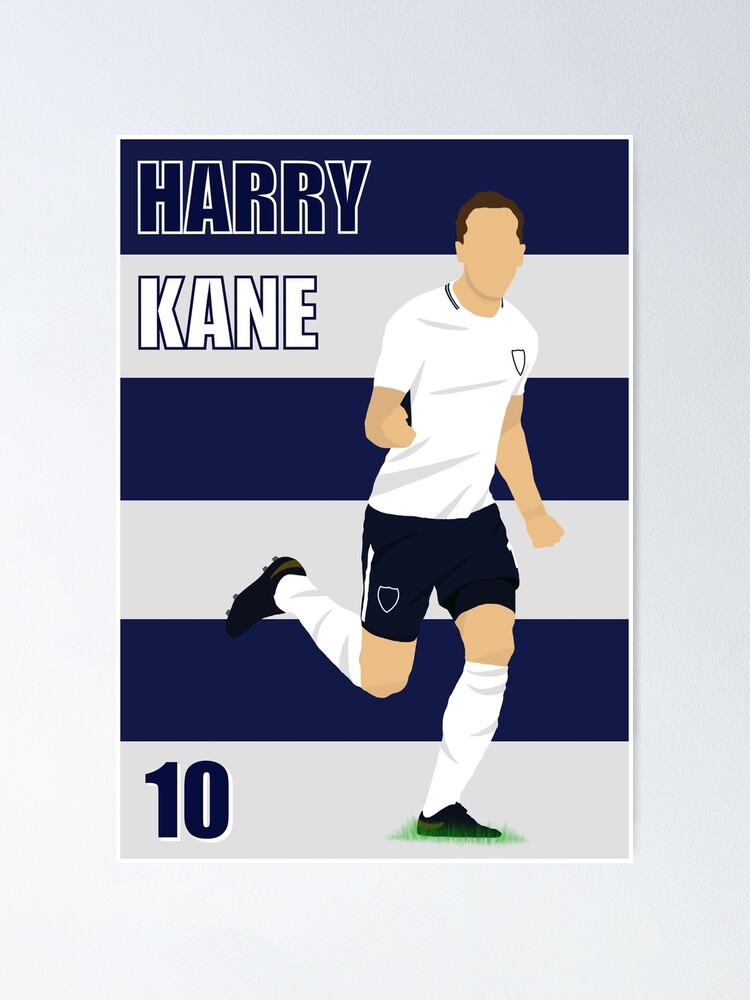 "Harry Kane Digital Drawing Design" Poster by SophieThfc10 | Redbubble