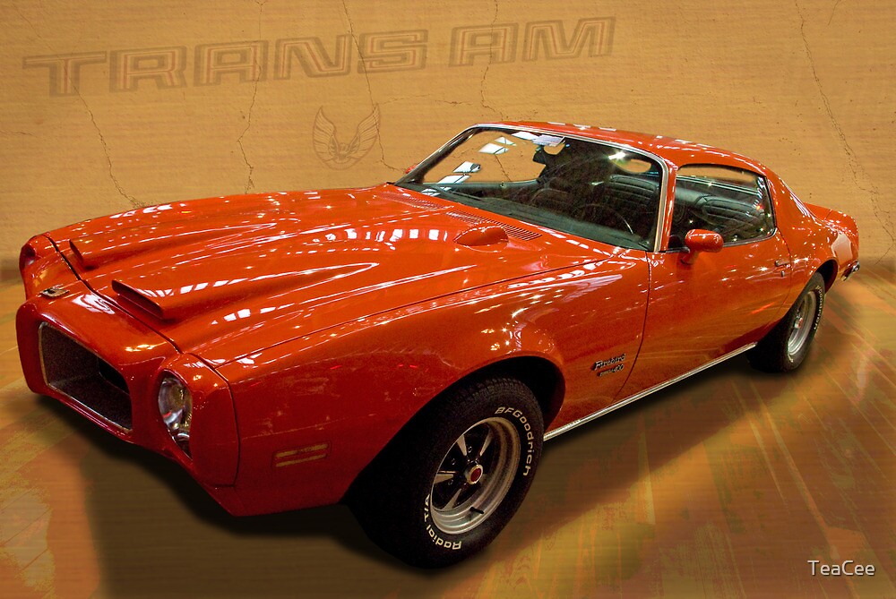 "1970 Pontiac Firebird Trans Am Formula 400" by TeaCee | Redbubble
