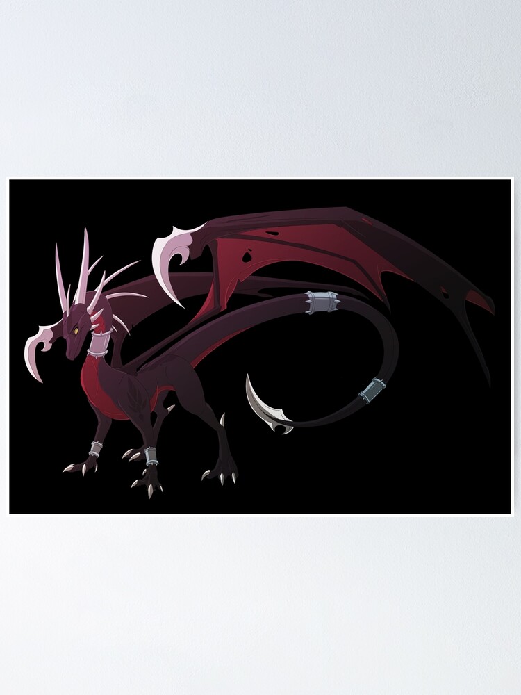 "Cynder" Poster for Sale by Dinkysaurus | Redbubble