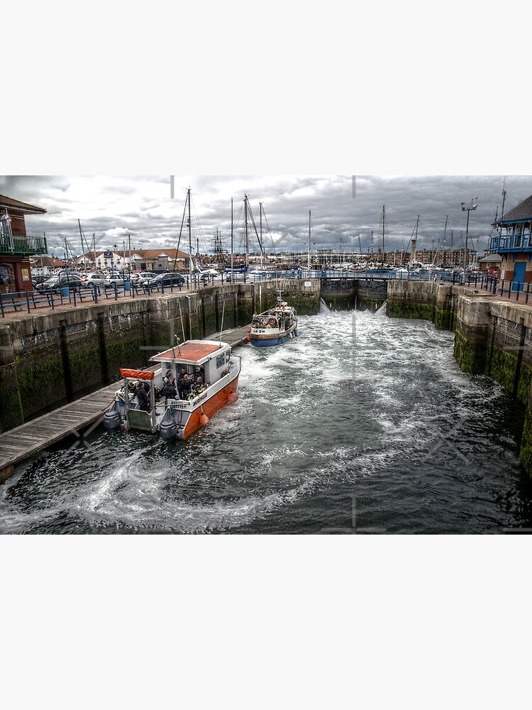 "Hartlepool Marina Lock Gates" Photographic Print for Sale by axp7884 ...