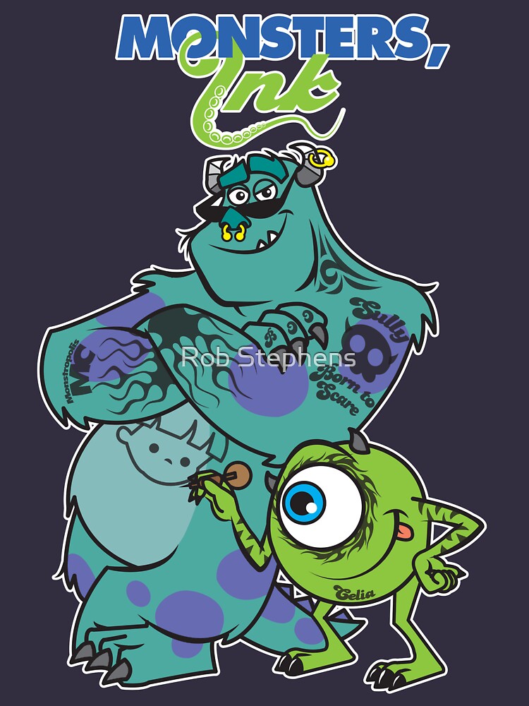 "Monsters Ink" T-shirt for Sale by satansbrand | Redbubble | monsters ...