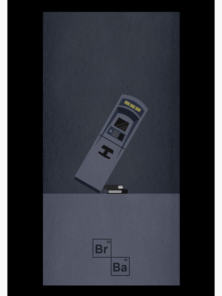 "Breaking Bad ATM" Framed Art Print for Sale by spineless05 | Redbubble
