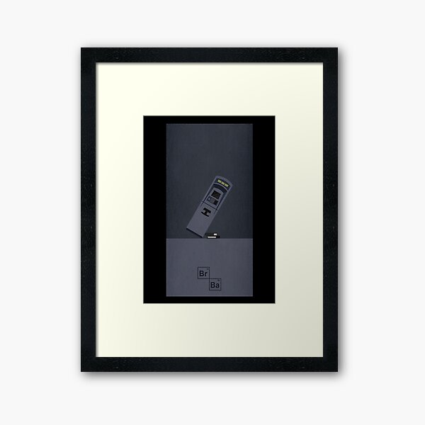 "Breaking Bad ATM" Framed Art Print for Sale by spineless05 | Redbubble
