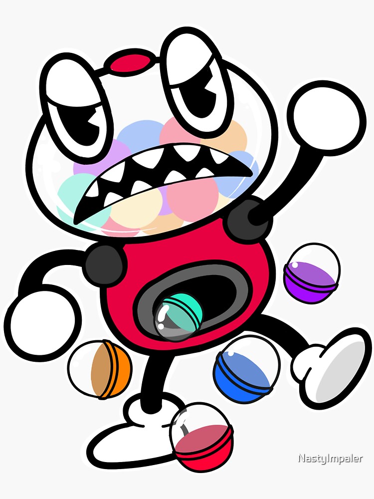 "Gumbah Goo" Sticker for Sale by NastyImpaler | Redbubble