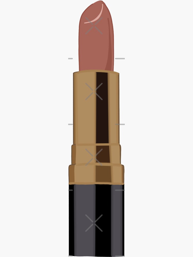 "Lipstick Sticker " Sticker for Sale by elenadesignsco | Redbubble