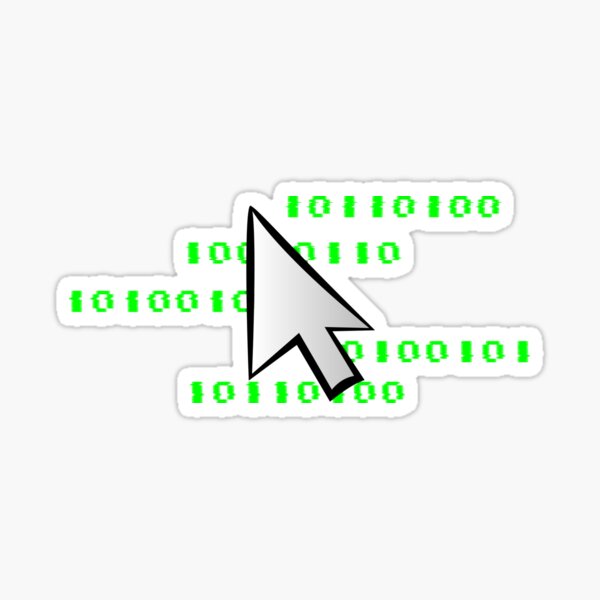 Mouse Cursor Stickers | Redbubble